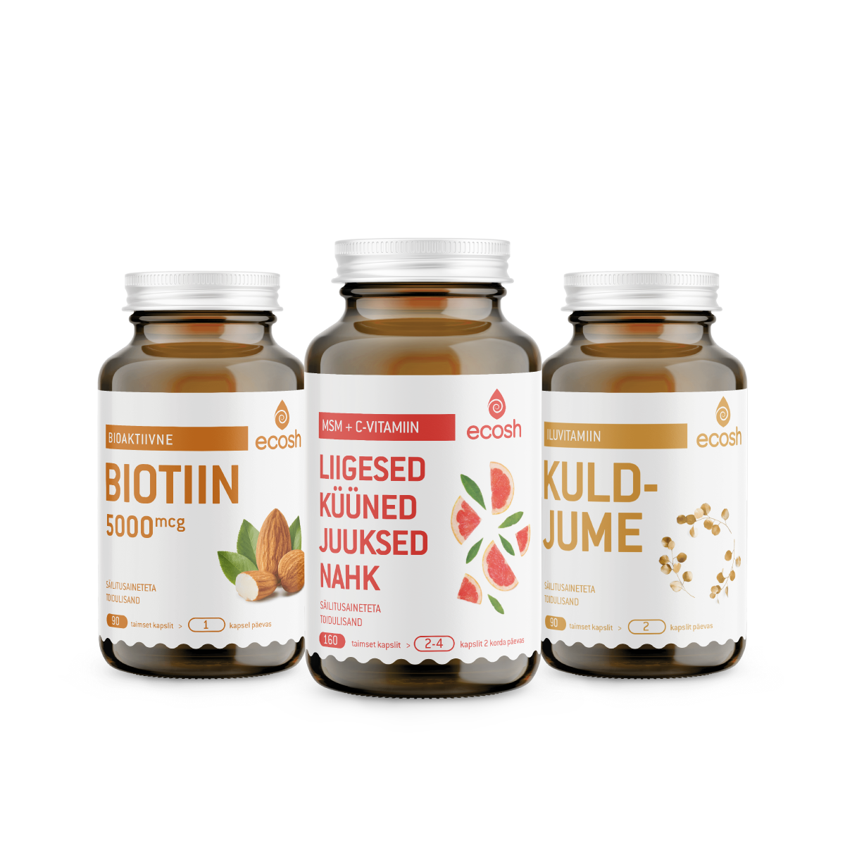 MEHE VÄGI - vitamiinid meestele, 90 kapslit, Ecosh - Biotheka